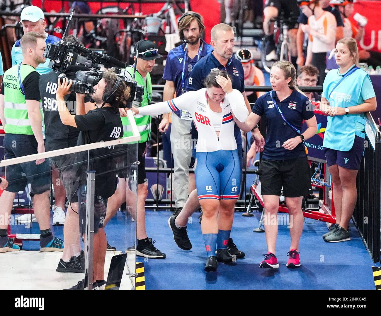 Munich, Germany. 12th Aug, 2022. Track cycling: European Championships ...