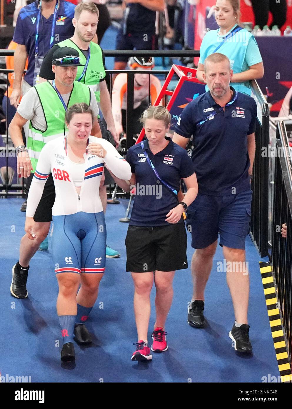 Munich, Germany. 12th Aug, 2022. Track cycling: European Championships ...