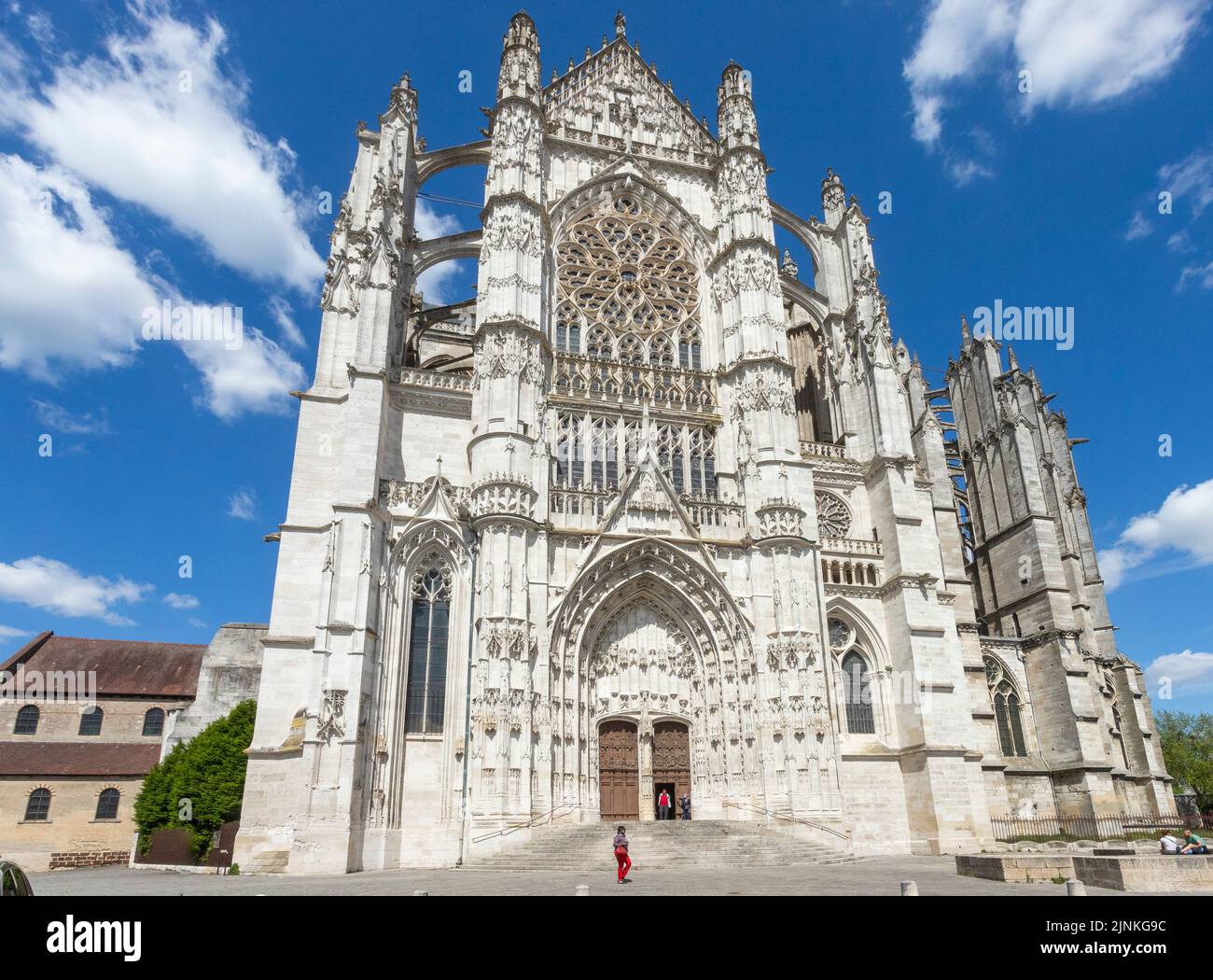 France, Oise, Picardie, Beauvais, Saint Pierre de Beauvais Gothic ...