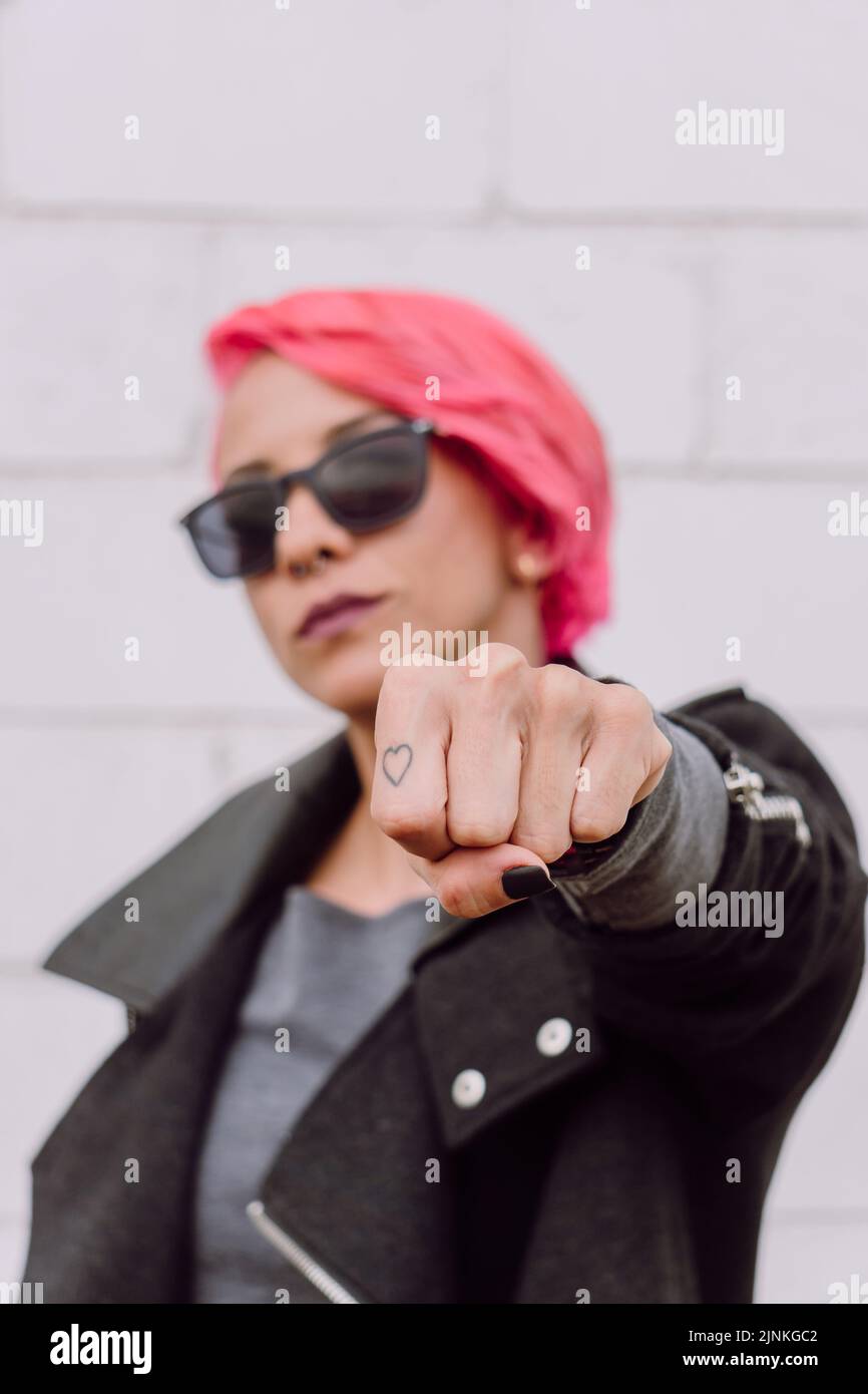 woman, heart, fist, street style, female, ladies, lady, women, hearts ...