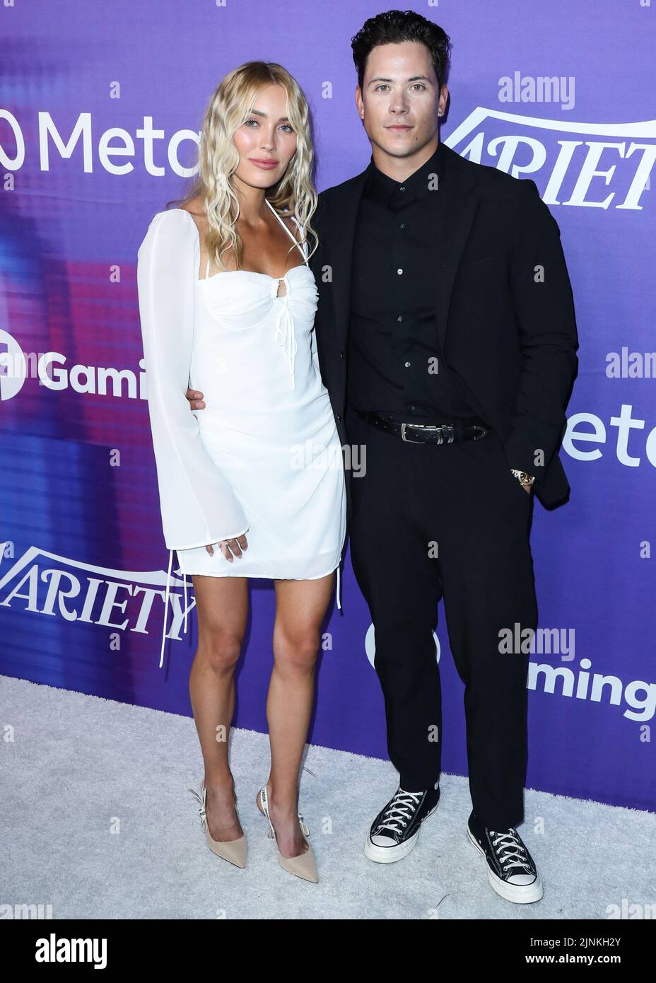 HOLLYWOOD, LOS ANGELES, CALIFORNIA, USA - AUGUST 11: Cassie Rudolph and ...