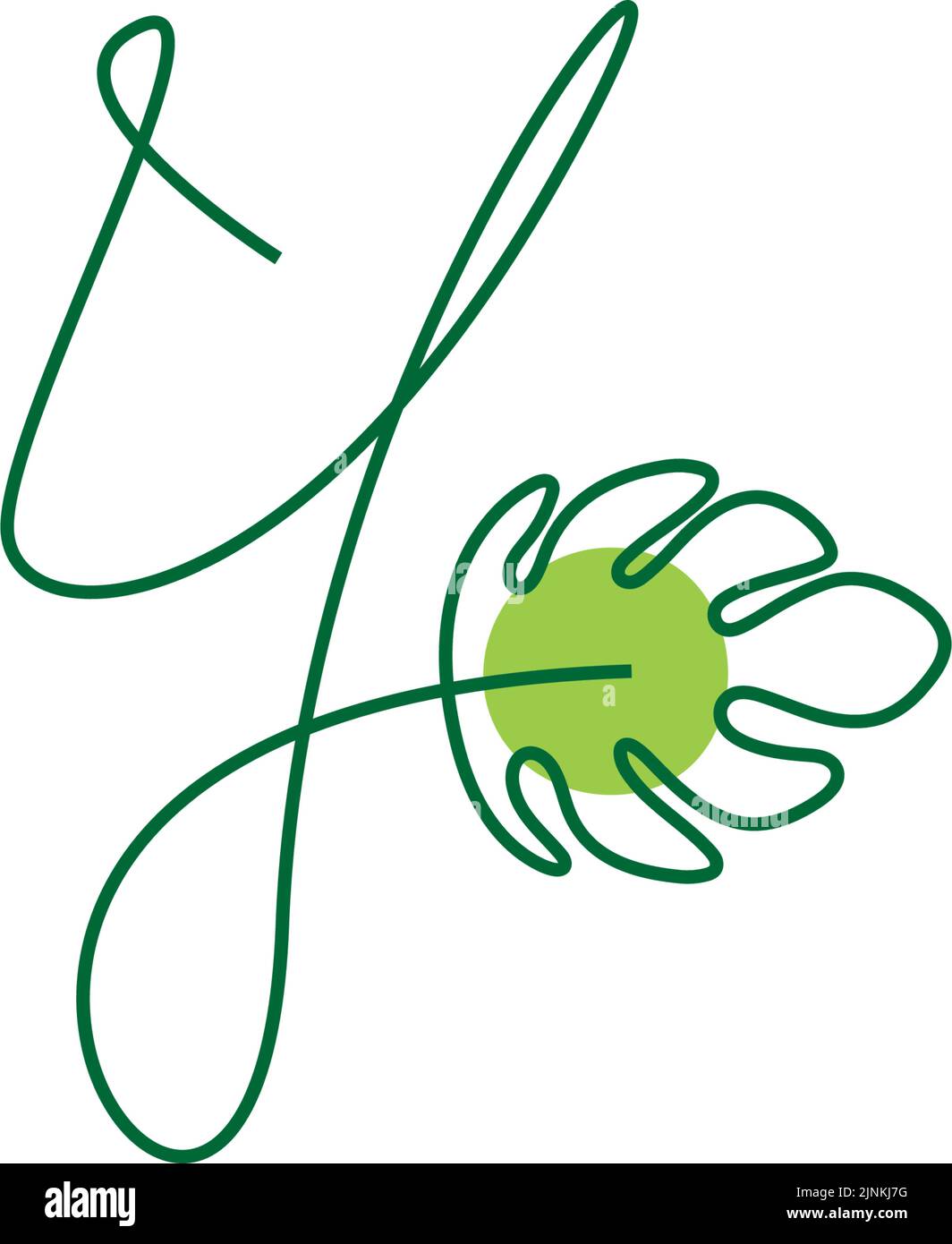 Monstera ornamental plant themed letters Stock Vector Image & Art - Alamy