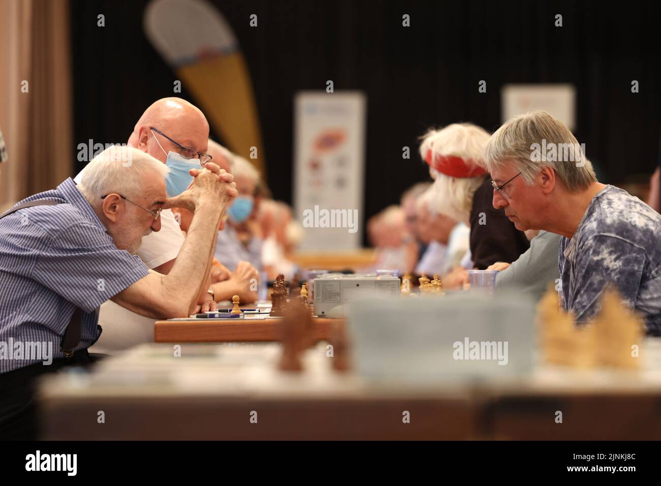 Magdeburg, Germany. 12th Aug, 2022. Over 300 players start the German ...