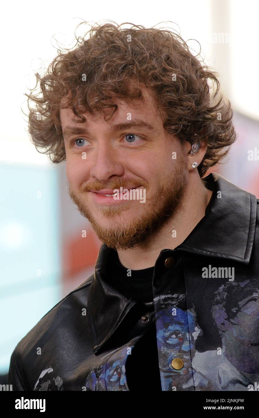 New York, USA. 12th Aug, 2022. Jack Harlow performs on 'Today' TV show ...