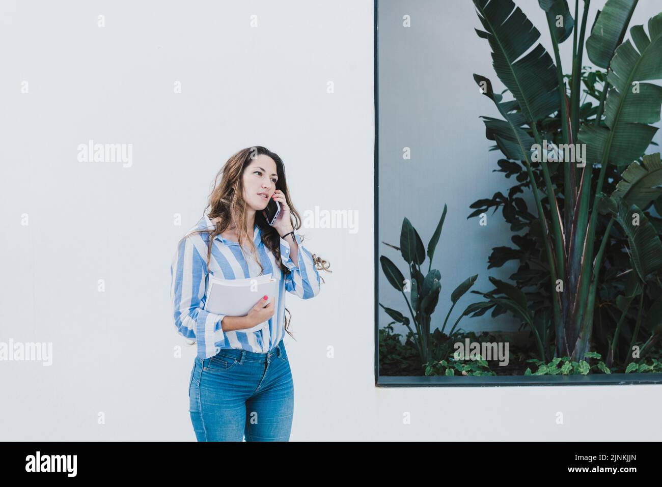 on the phone, staff, employees, on the phones, staffs, employee Stock ...