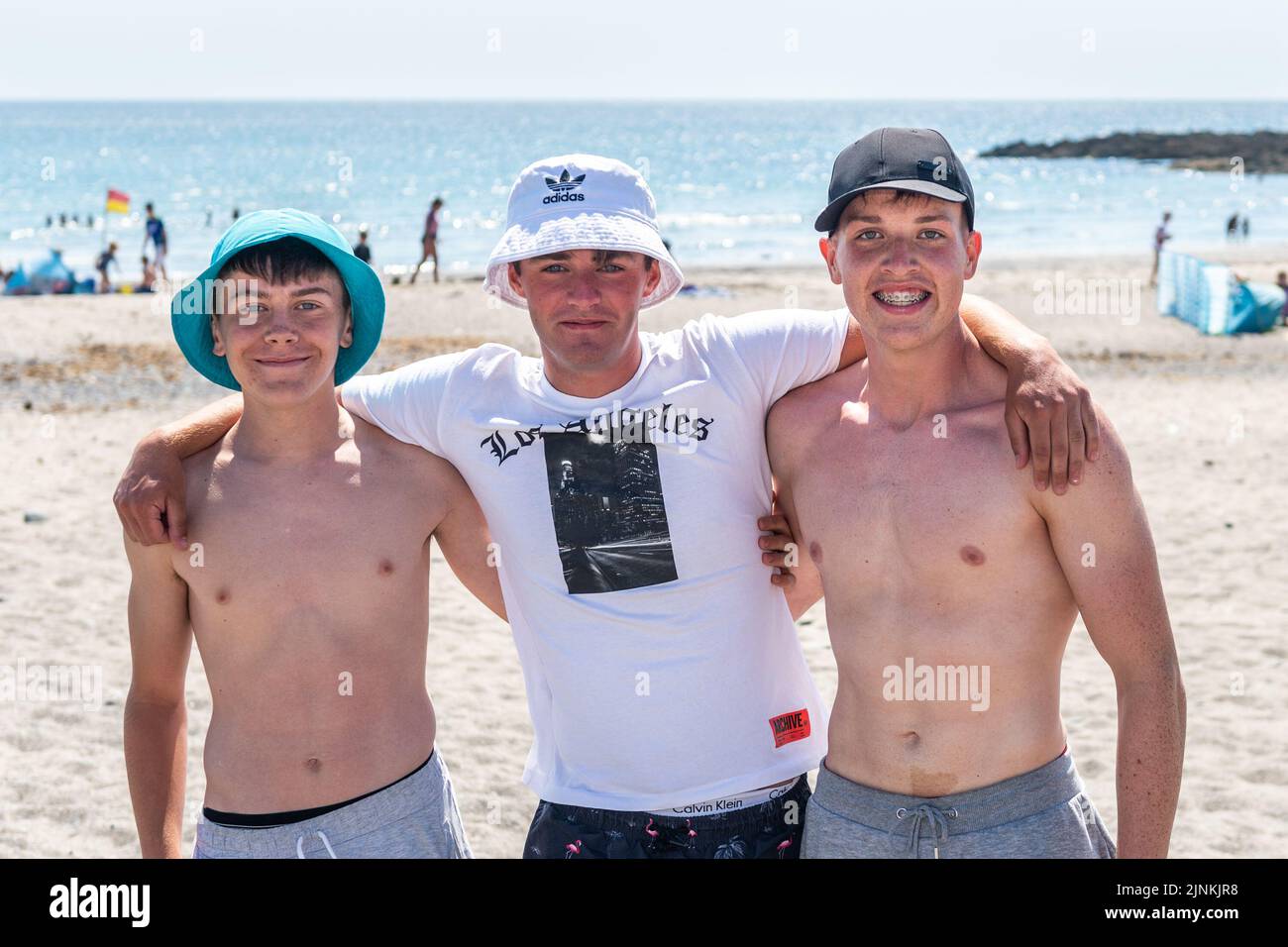 Owenahincha, West Cork, Ireland. 12th Aug, 2022. On a hot and sunny day ...