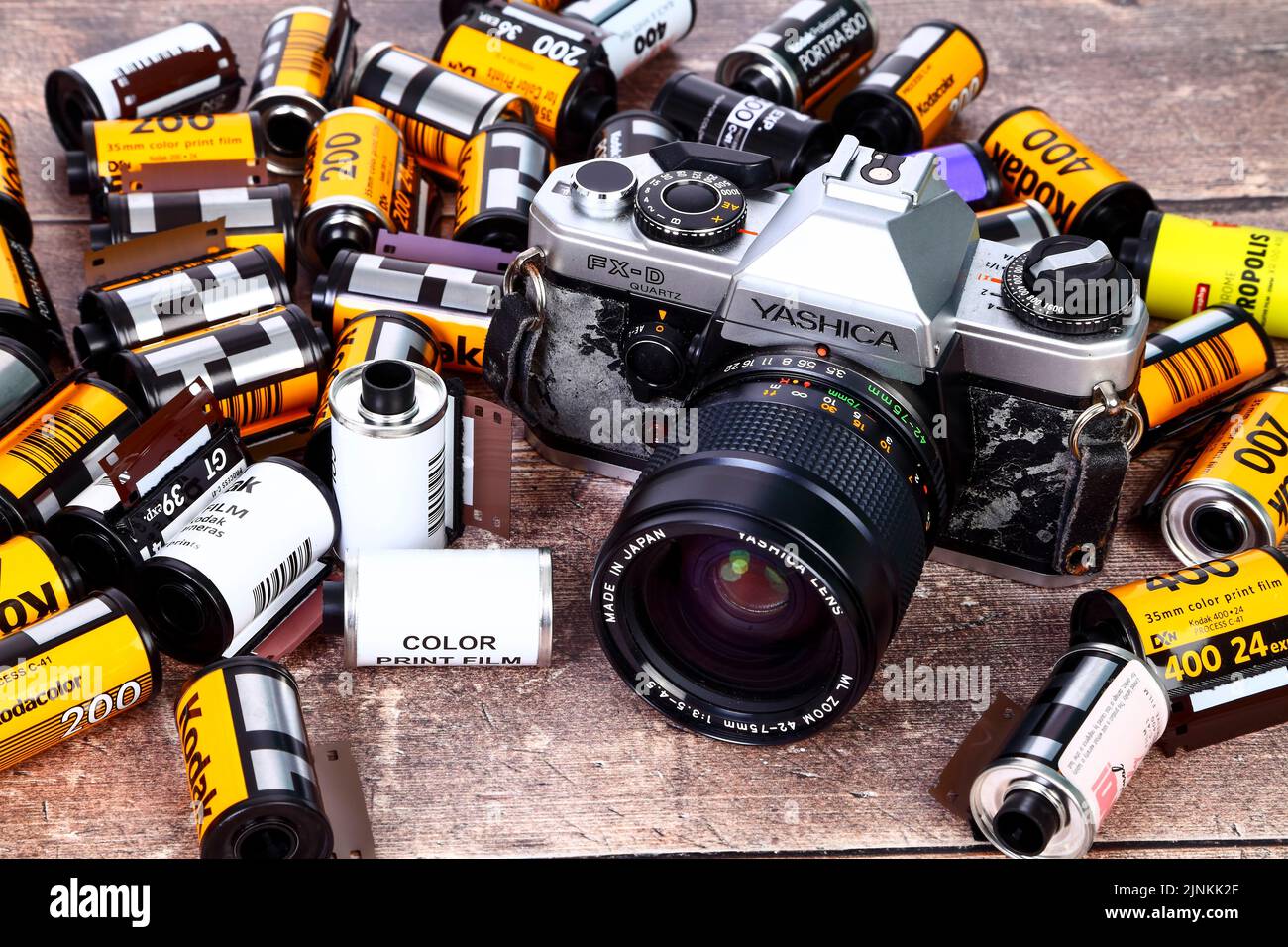 35mm film rolls hi-res stock photography and images - Alamy