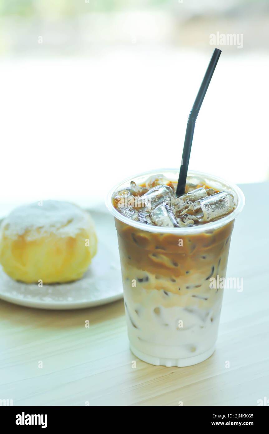 bun , bun or cream bun or butter bun with icing sugar or powdered sugar ...