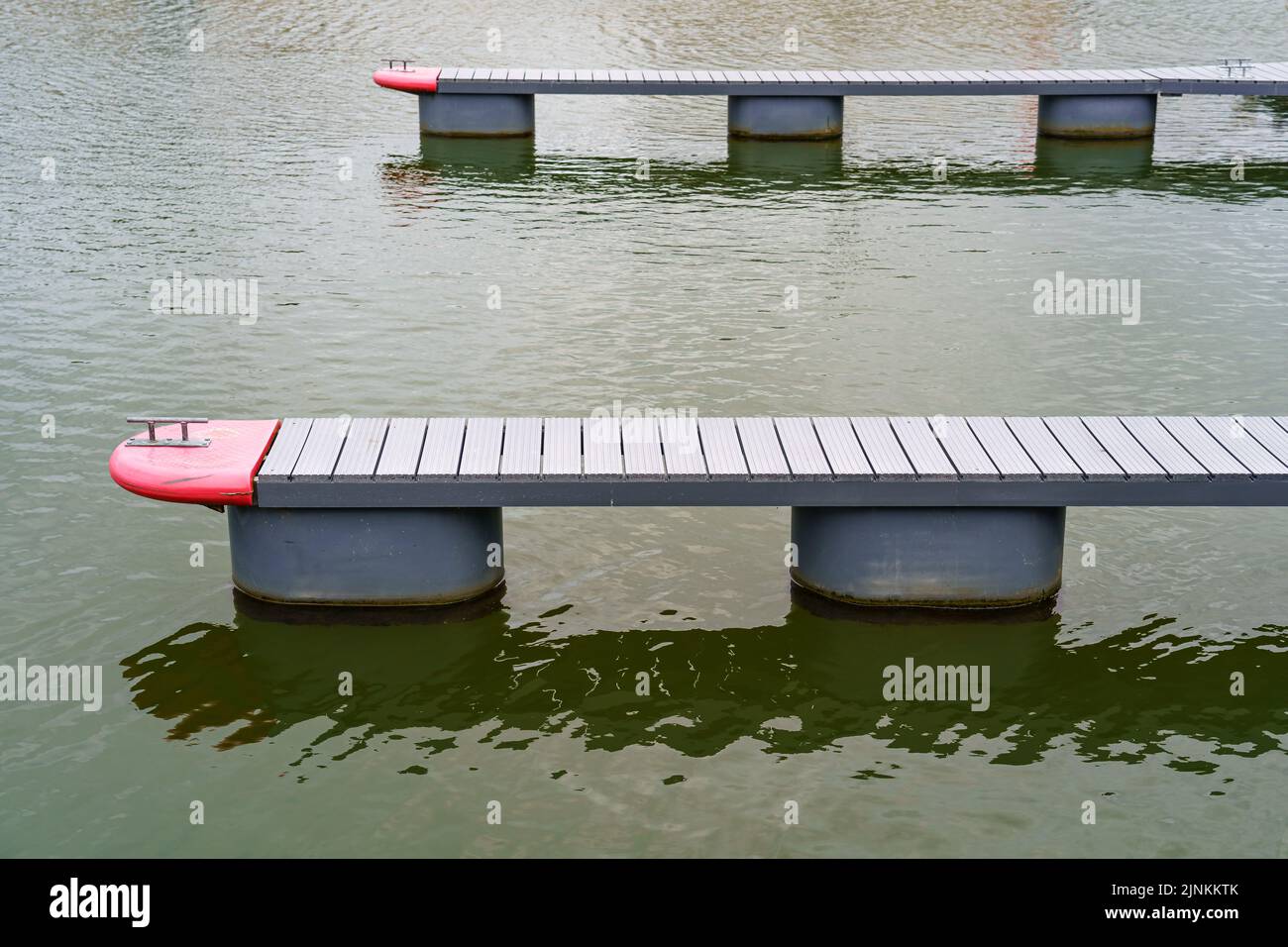 Small jetty for sailing boats in the port of Tallinn Stock Photo - Alamy