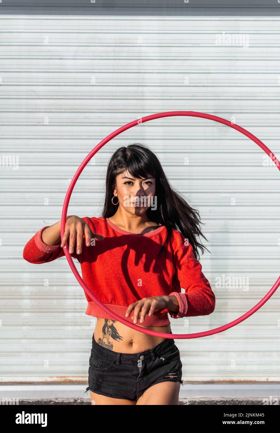 sports & fitness, fitness, dancer, hula hoop, street style, original ...