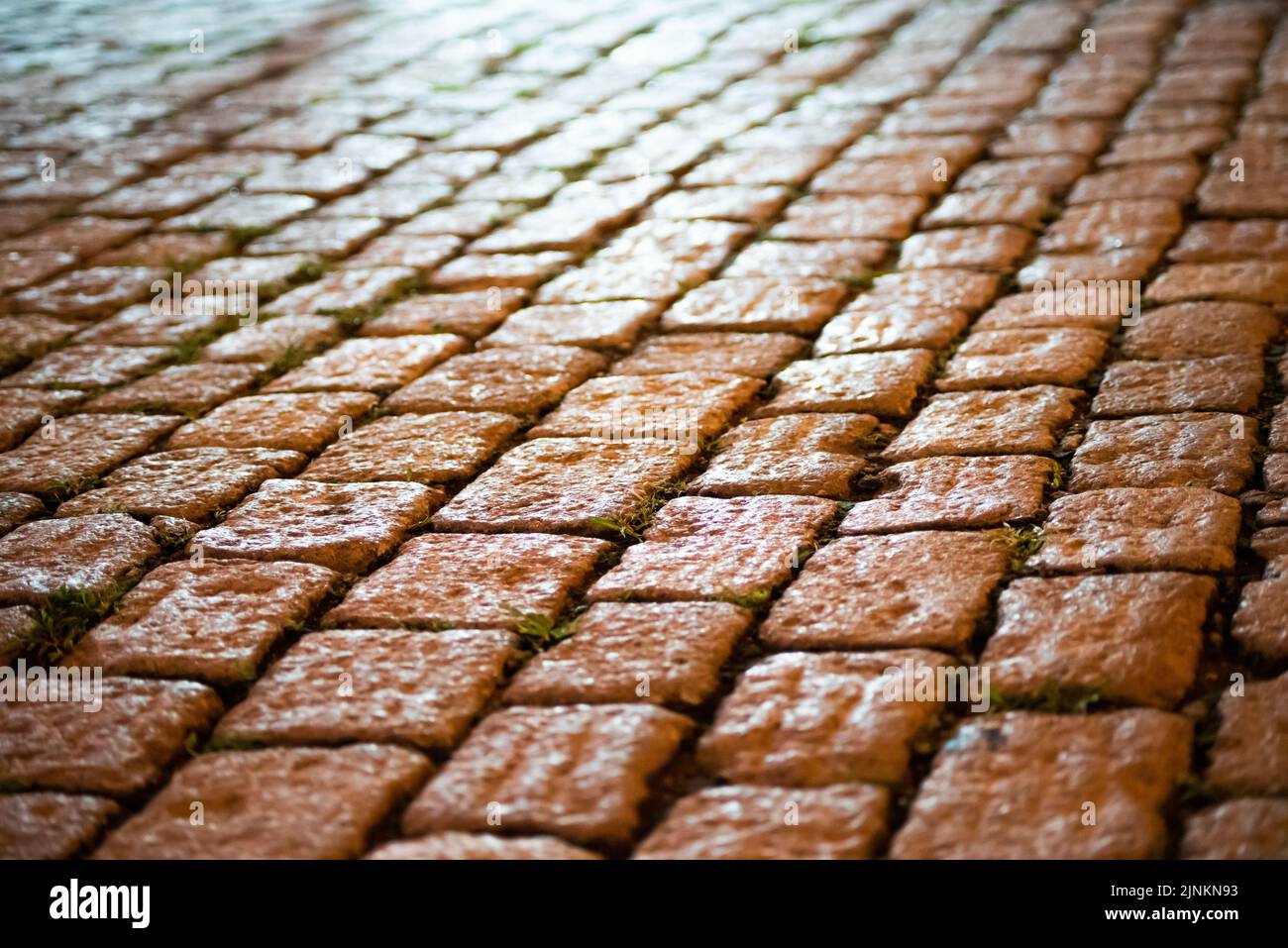 Brick road construction hi-res stock photography and images - Alamy