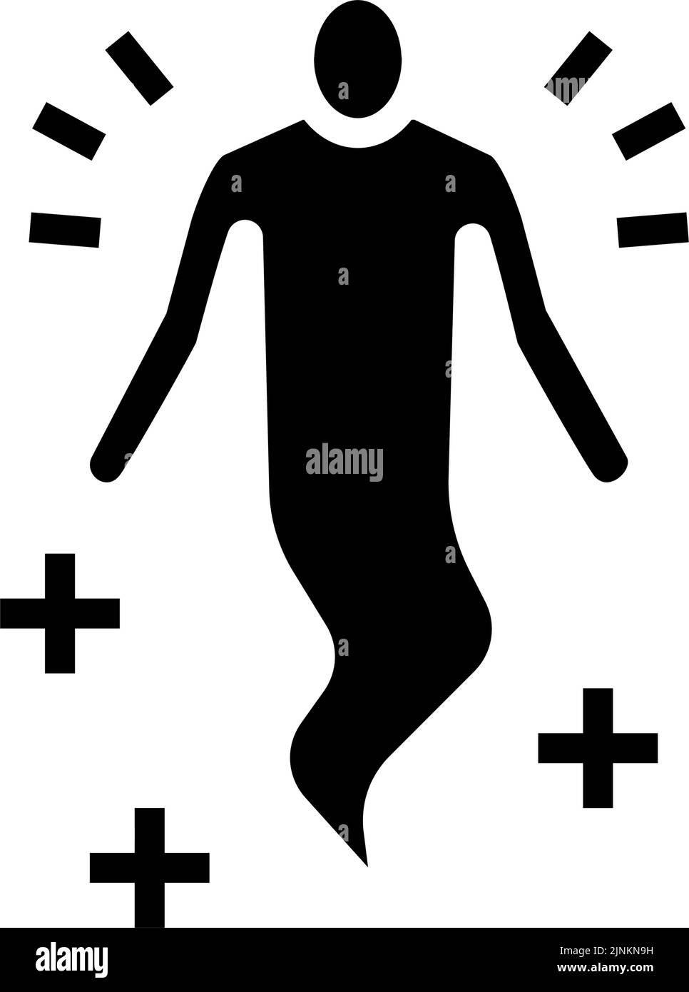 soul human glyph icon vector illustration Stock Vector Image & Art - Alamy