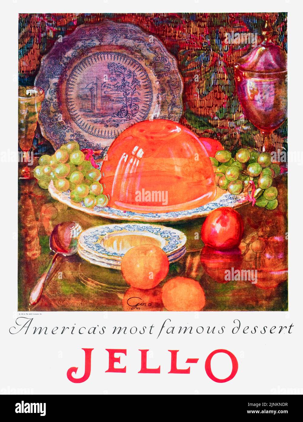 Jell o gelatin vintage hi-res stock photography and images - Alamy