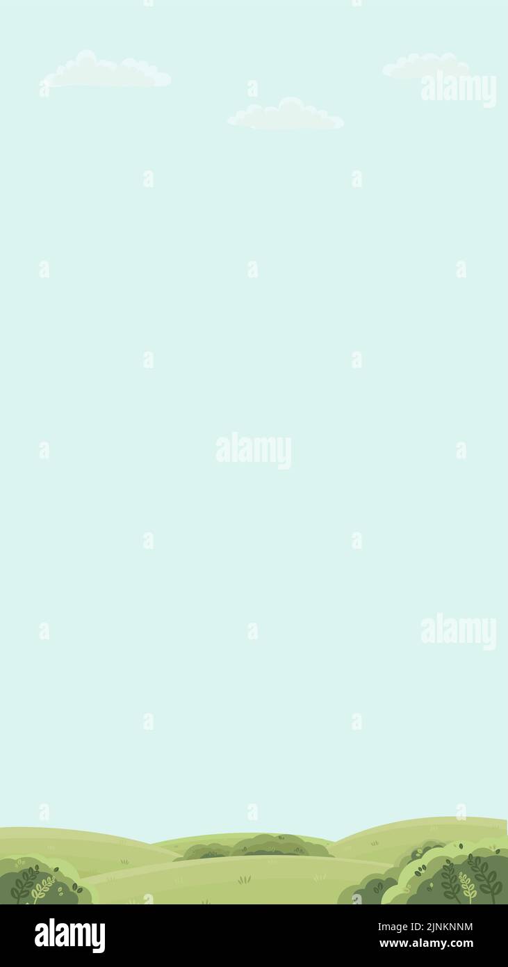 Sun and grass vertical view Stock Vector Images - Alamy