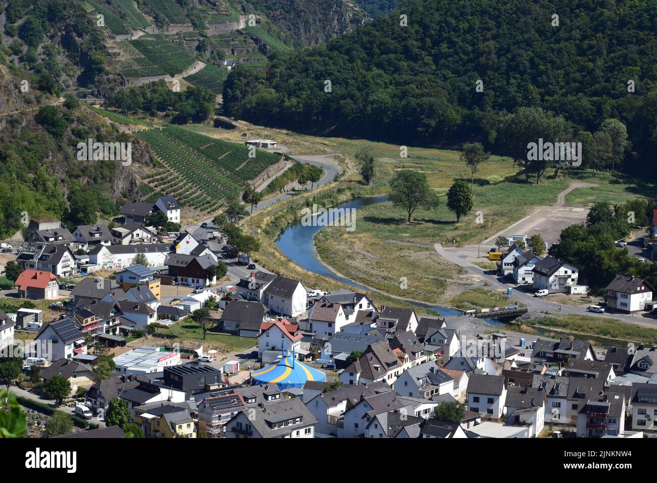Dernau an der Ahr, one year after the flood disaster Stock Photo - Alamy