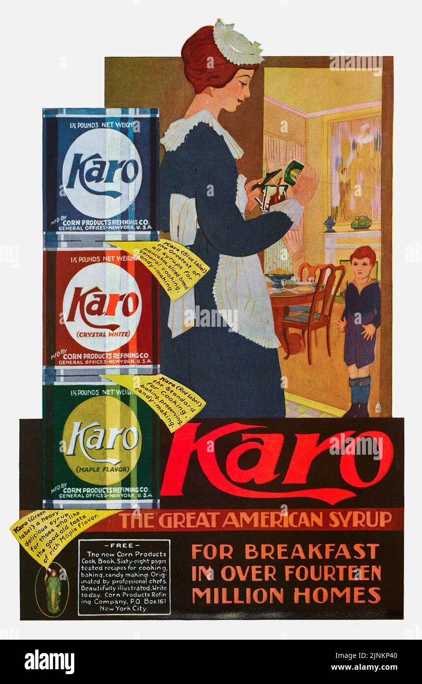 Corn syrup history hi-res stock photography and images - Alamy