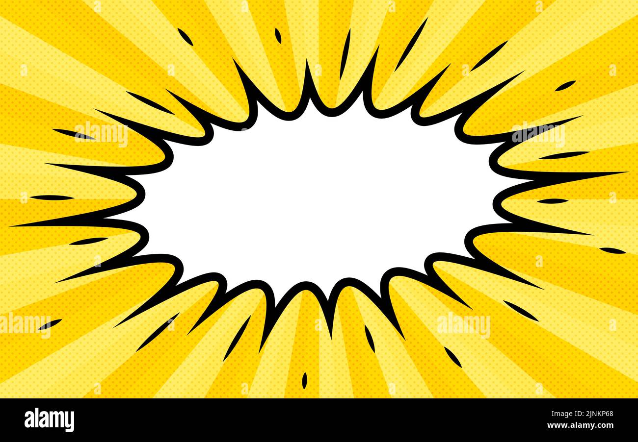 Illustration material: American comic style, pop balloons and ...