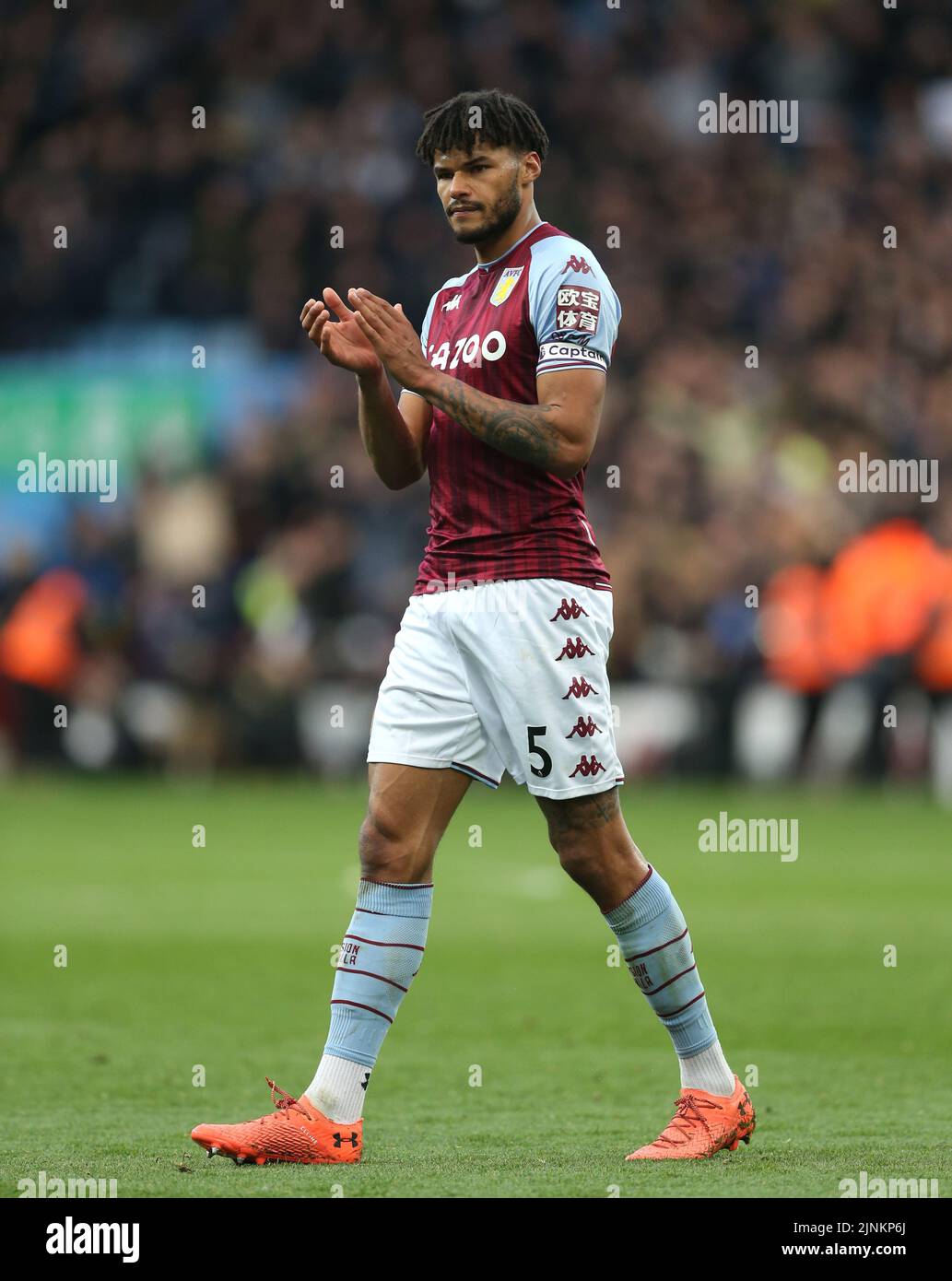 File photo dated 09-04-2022 of Aston Villa's Tyrone Mings who is ...