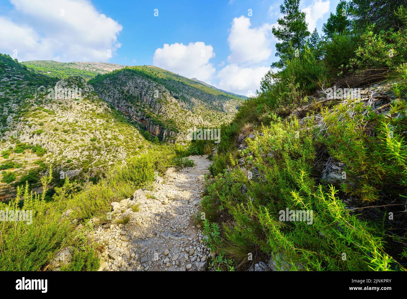 Green nature mountain step hi-res stock photography and images - Alamy