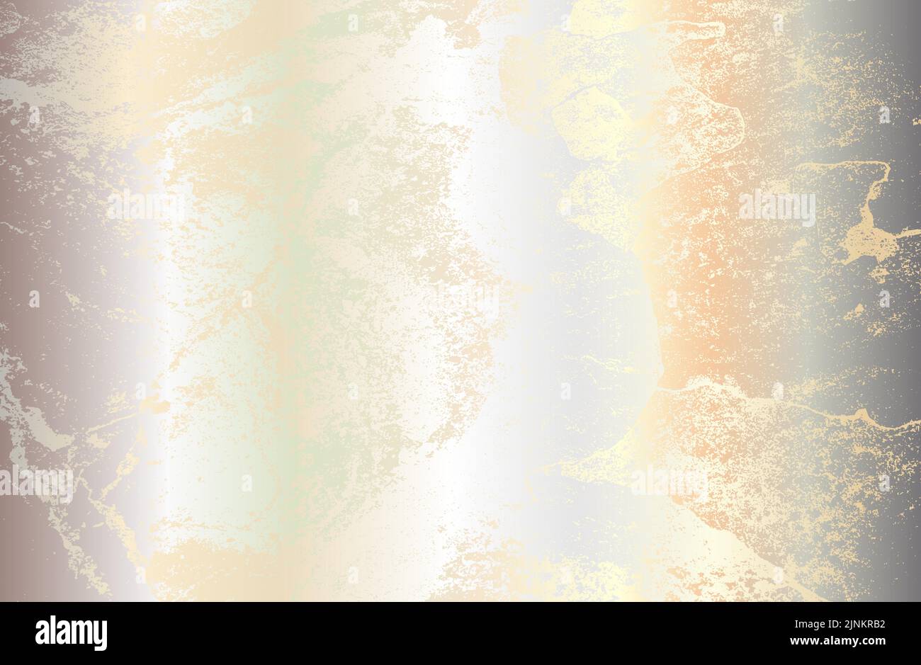 Luxury golden pearl metal gradient background with distressed cracked ...