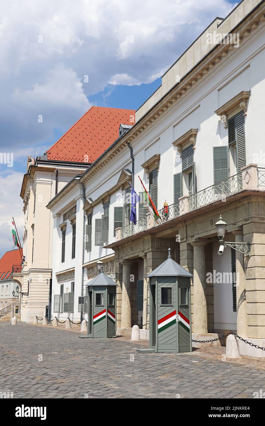 Prime Minister's Office in Budapest city, Hungary Stock Photo - Alamy
