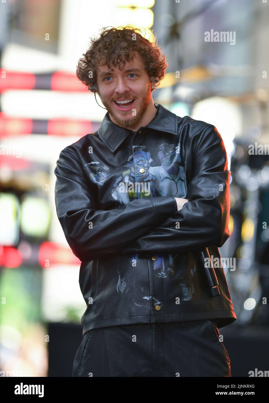 Jack Harlow performing for the Citi Concert Series on the 'Today' show ...