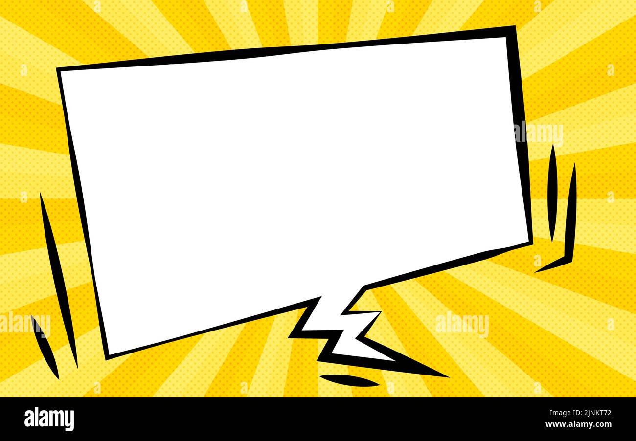 Illustration material: American comic style, pop balloons and ...