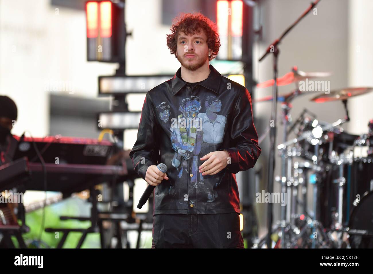 Jack Harlow performing for the Citi Concert Series on the 'Today' show ...