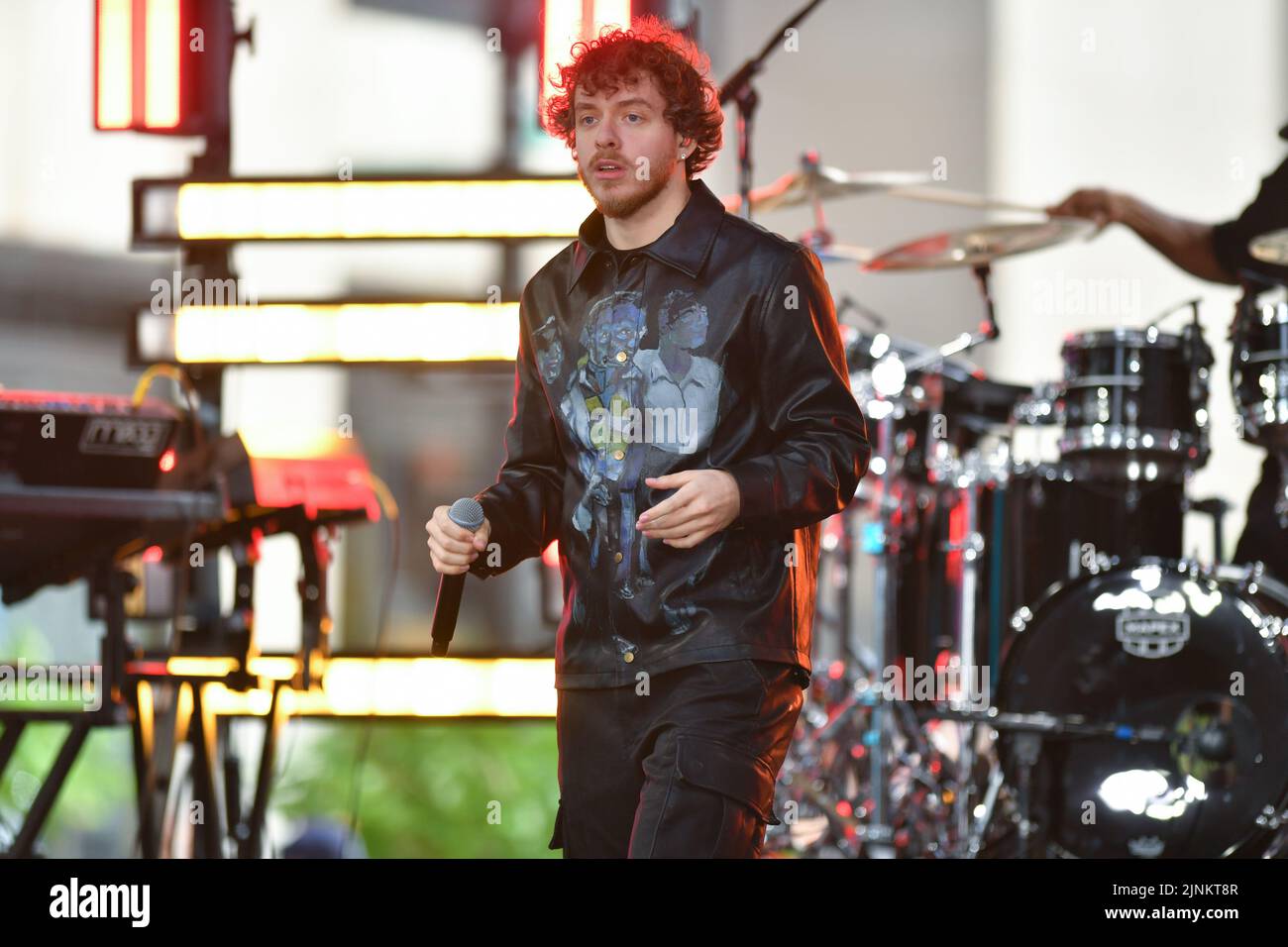 Jack Harlow performing for the Citi Concert Series on the 'Today' show ...