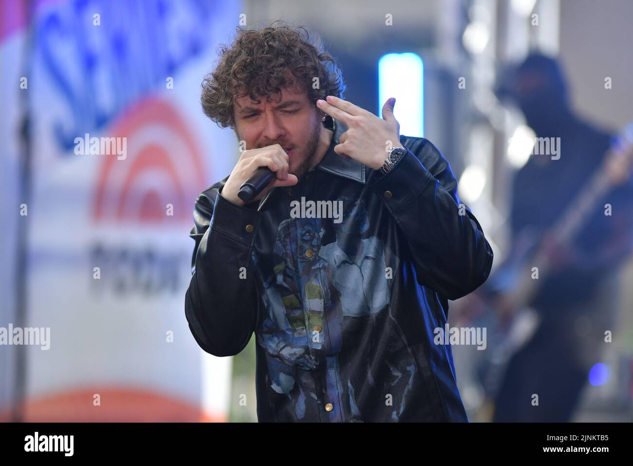 Jack Harlow performing for the Citi Concert Series on the 'Today' show ...