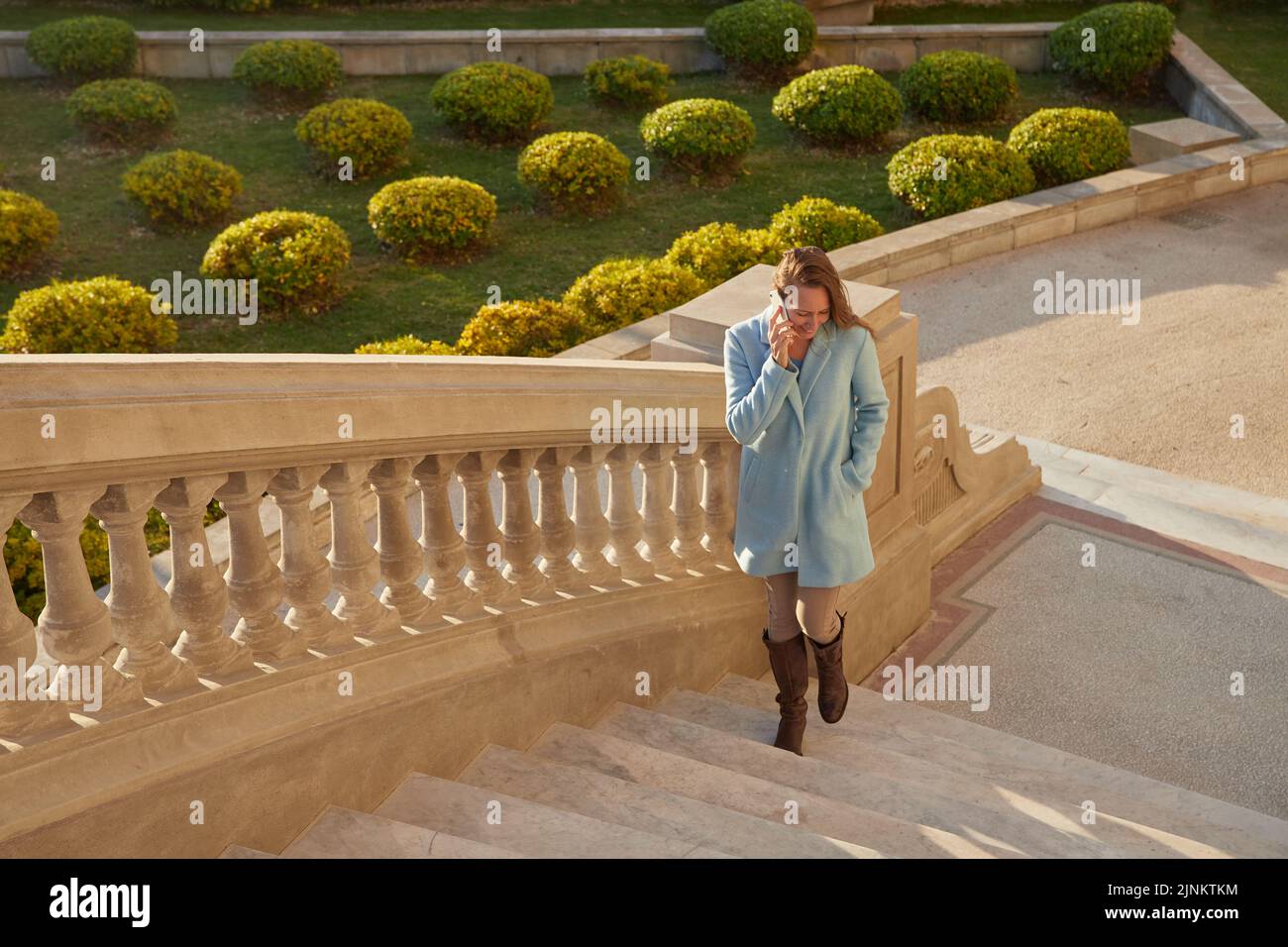 park, city trip, walk, on the phone, stairs, parks, city trips, walks ...