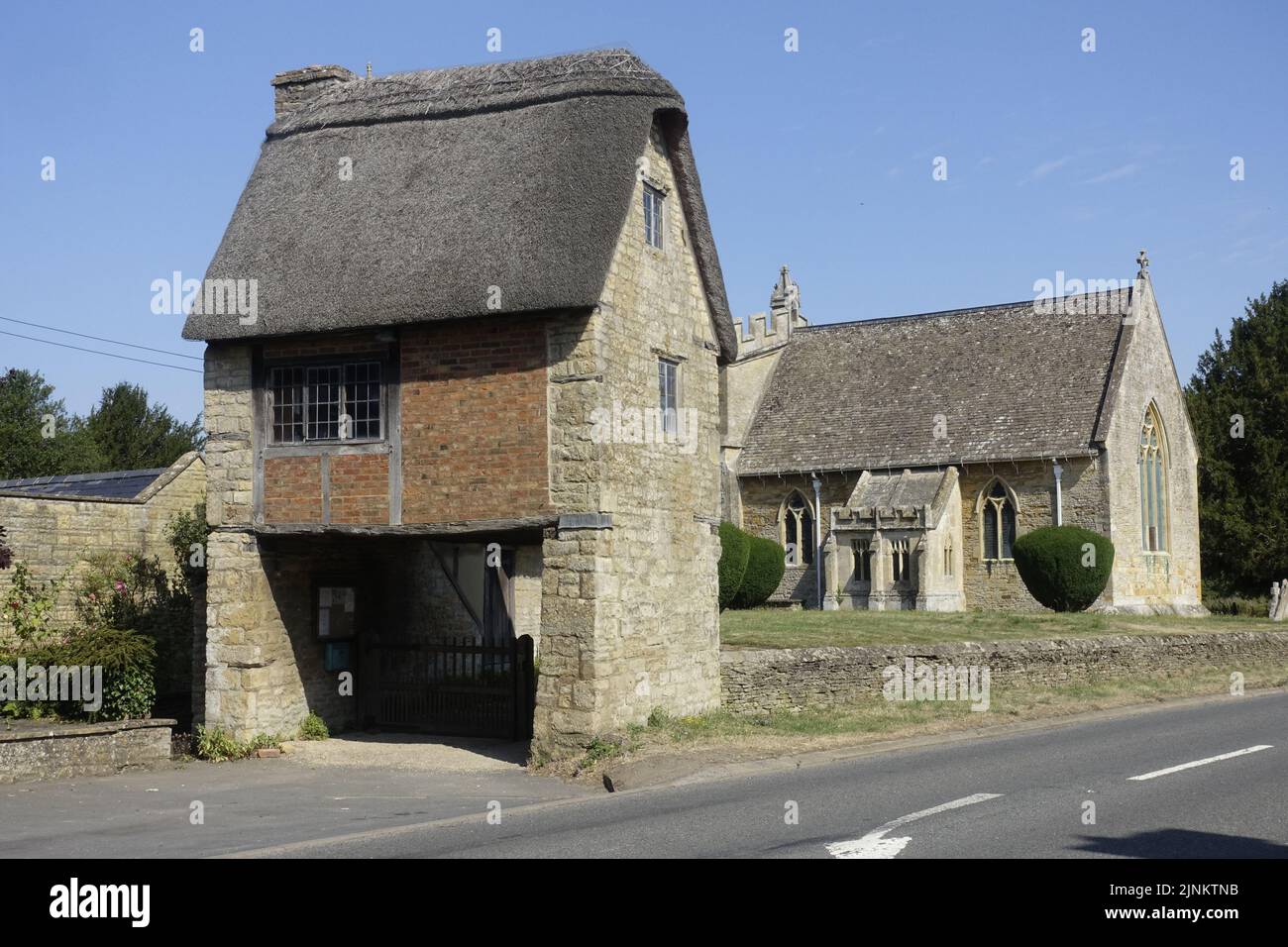 St Peter & St Paul church Long Compton dates from 13th Century with its ...
