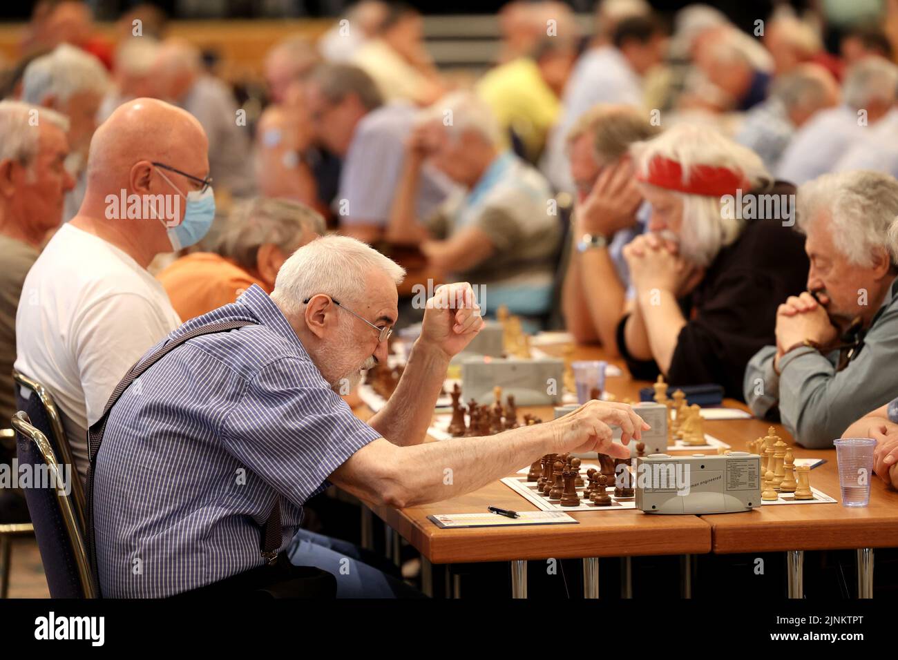 Magdeburg, Germany. 12th Aug, 2022. Over 300 players start the German ...