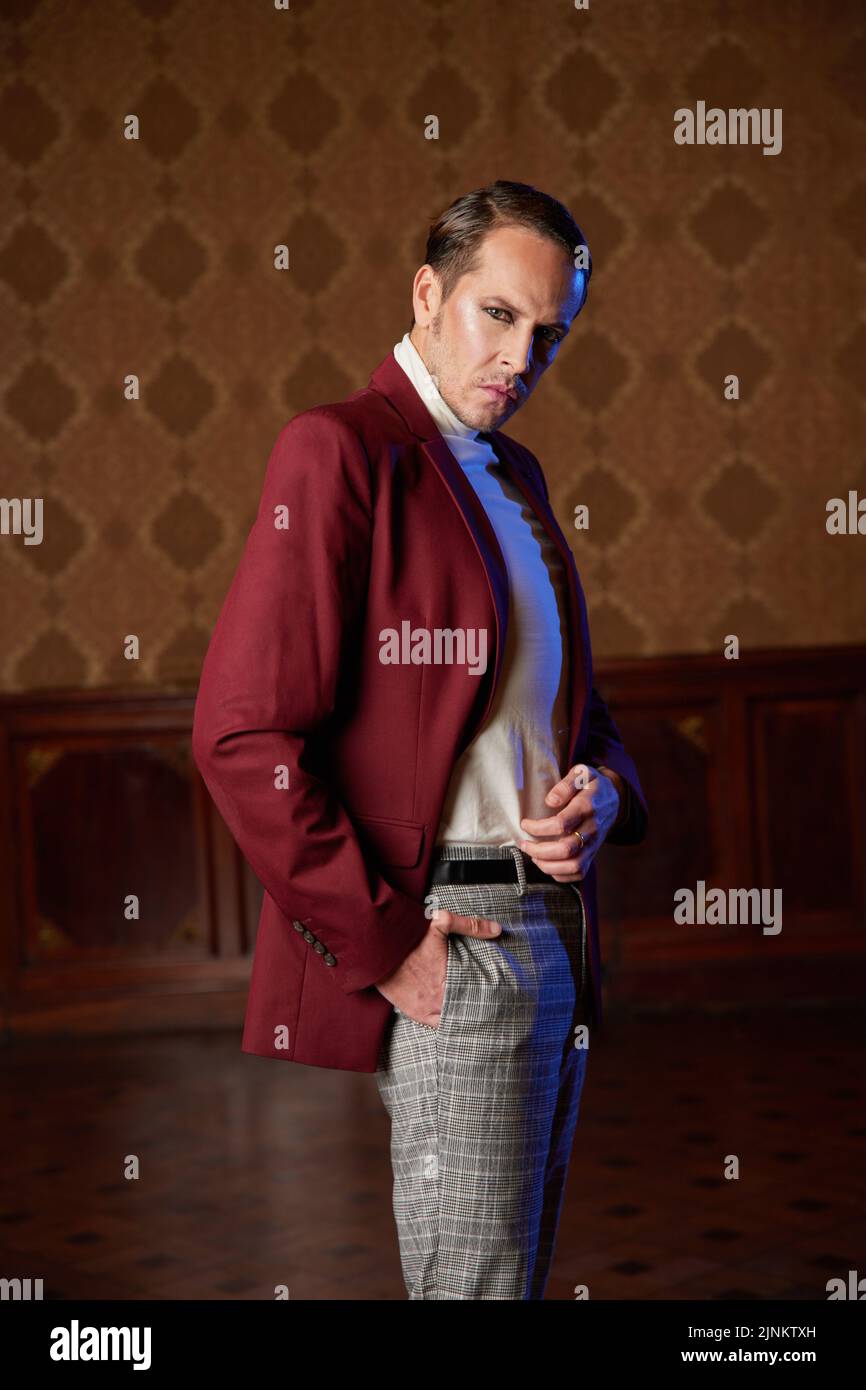 portrait, artist, dandy, portraits, artists Stock Photo - Alamy