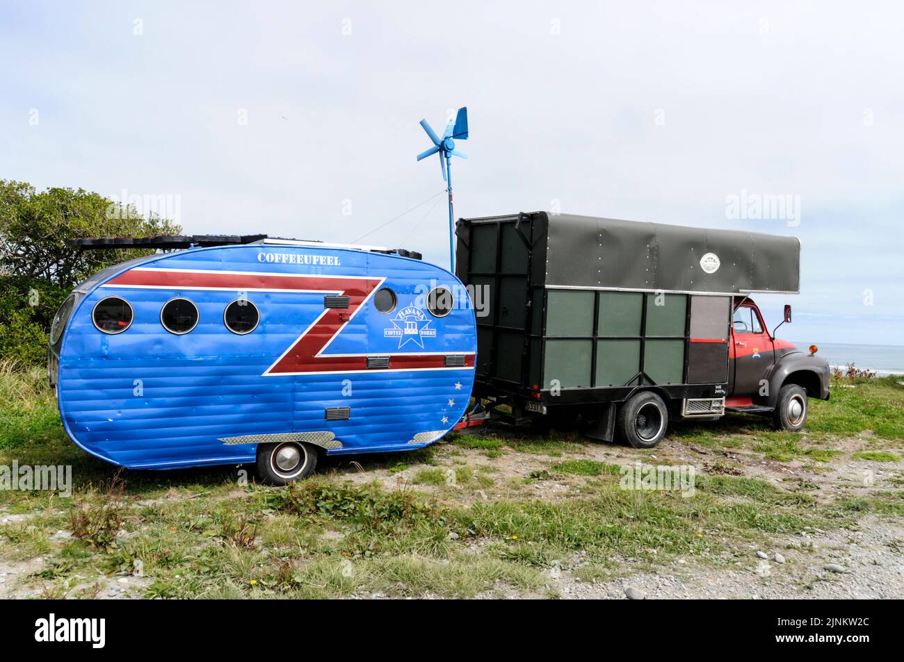 Nz housetruck hi-res stock photography and images - Alamy