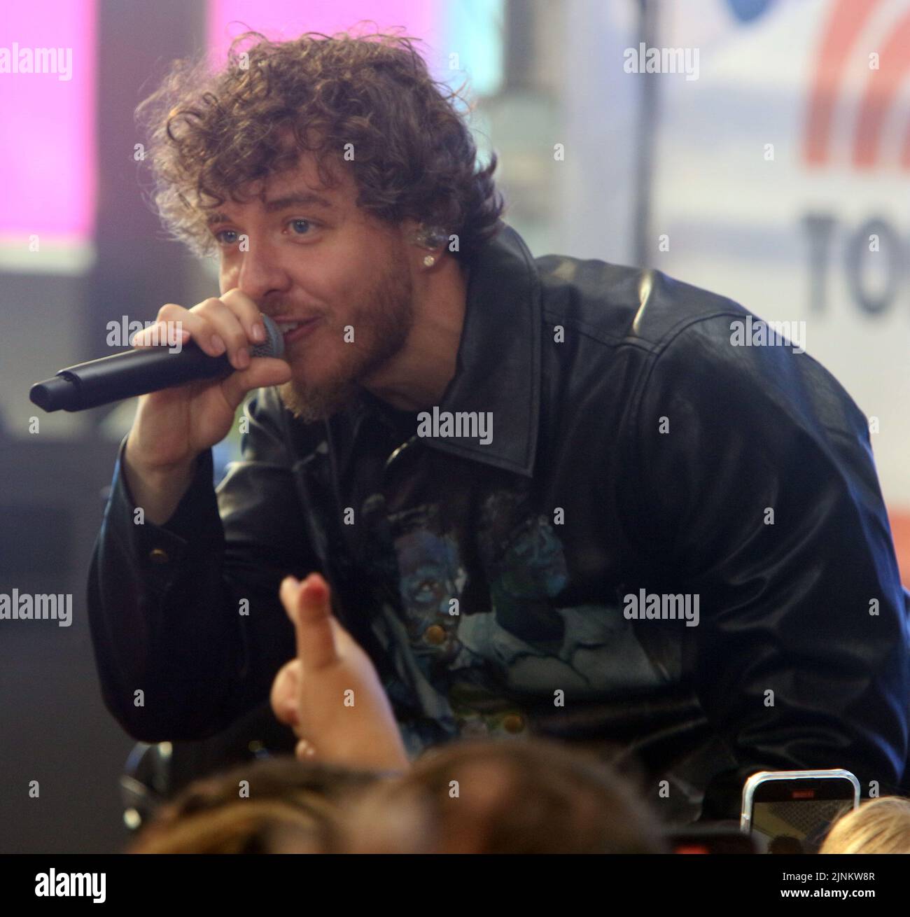 New York, NY, USA. 11th Aug, 2022. Jack Harlow performs on NBC's Today ...