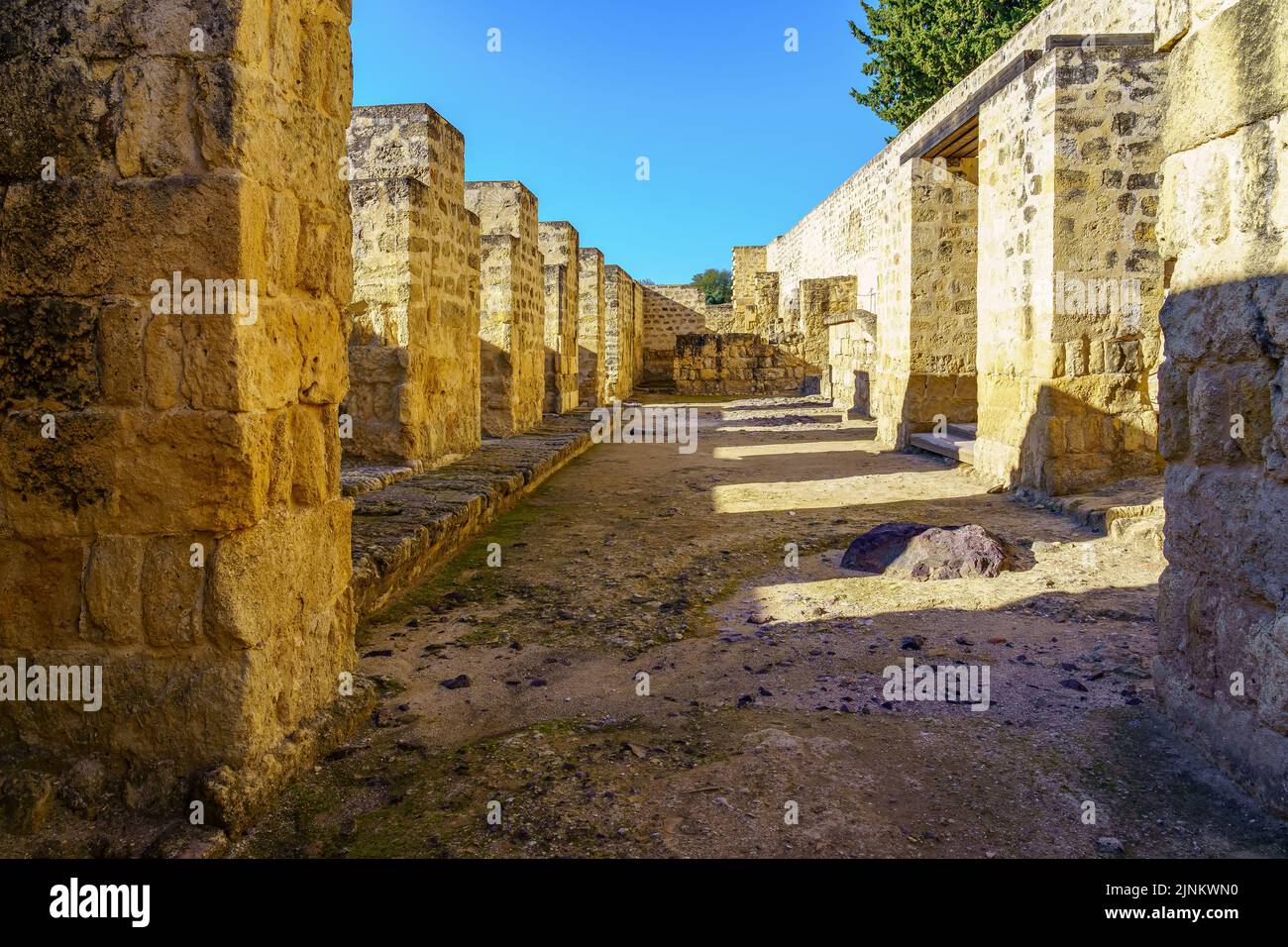 Archaeological ruins of the ancient Arab city of Medina Azahara ...