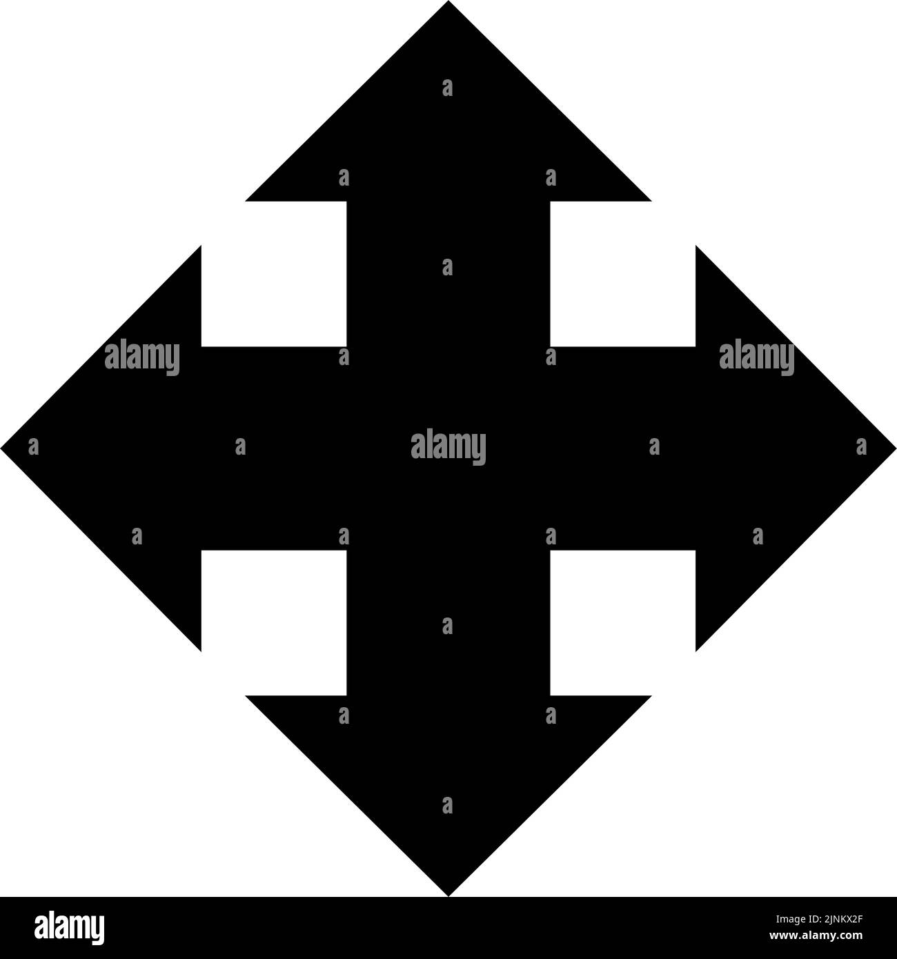 Crossed arrow hi-res stock photography and images - Alamy