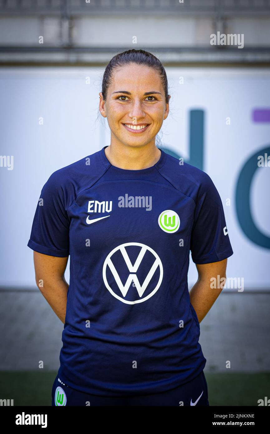 Wolfsburg, Germany. 11th Aug, 2022. Soccer: Women, team photo session ...