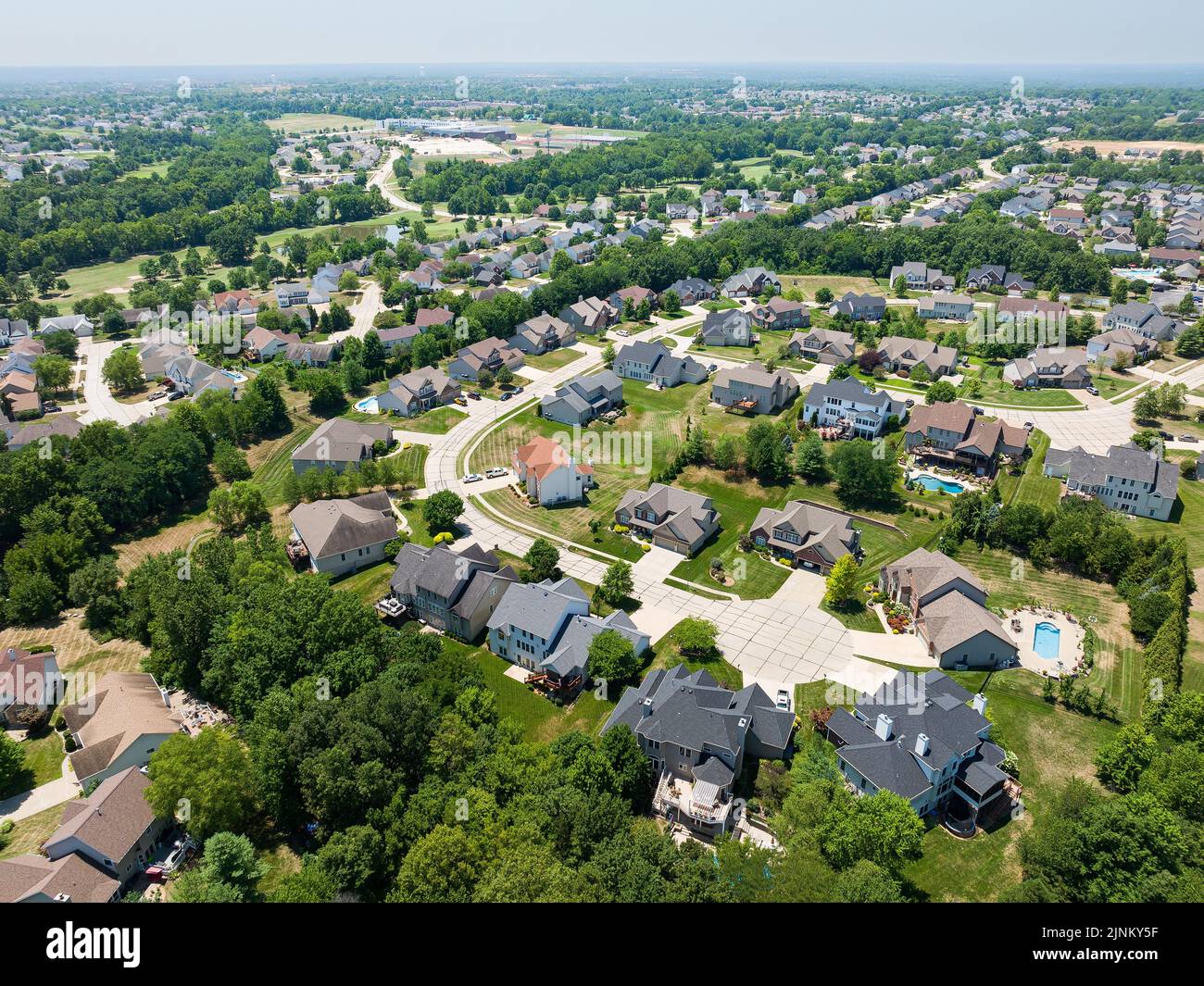 Suburban sprawl hi-res stock photography and images - Alamy
