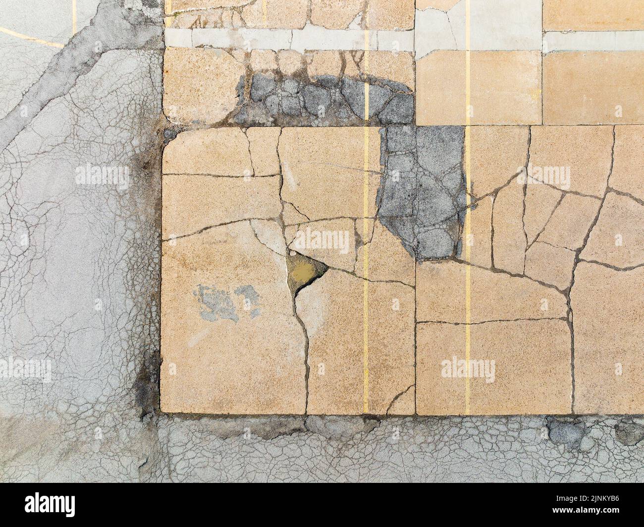 Rough concrete and asphalt Stock Photo - Alamy