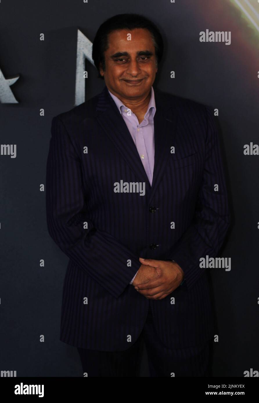 London, UK. Sanjeev Bhaskar at The Sandman World premiere at the BFI ...