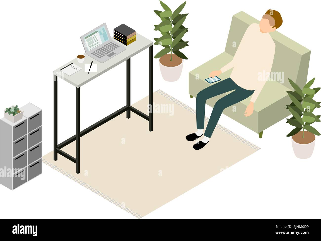 Nap woman Stock Vector Images - Alamy