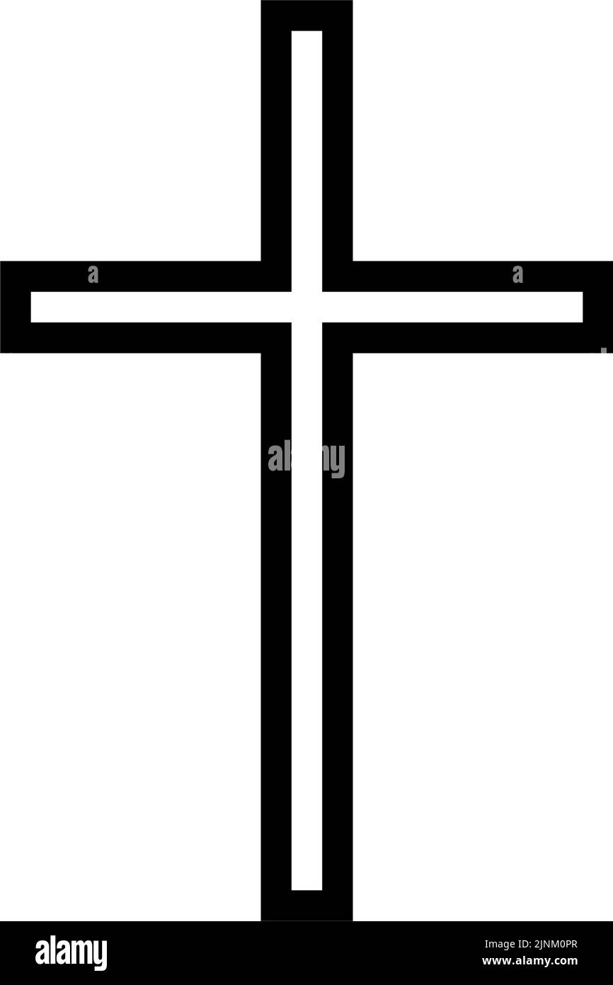 christianity religion glyph icon vector illustration Stock Vector Image ...