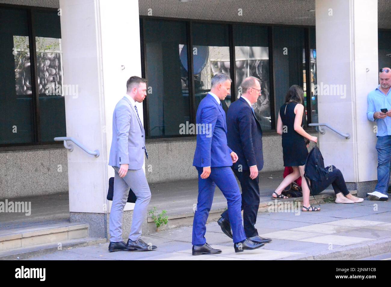 Manchester, UK. 12th August, 2022. Former Manchester United footballer ...