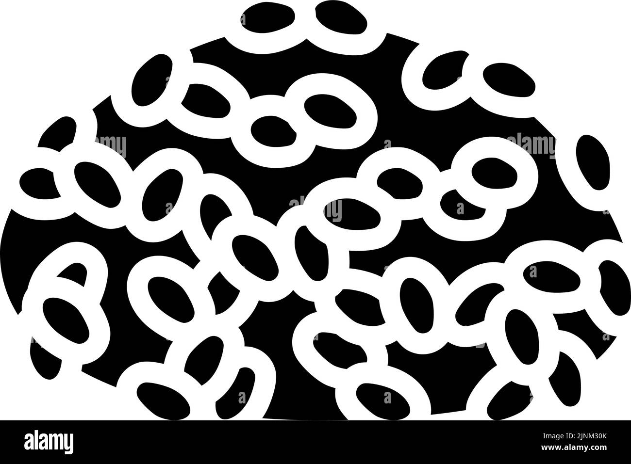 sticky rice glyph icon vector illustration Stock Vector Image & Art - Alamy