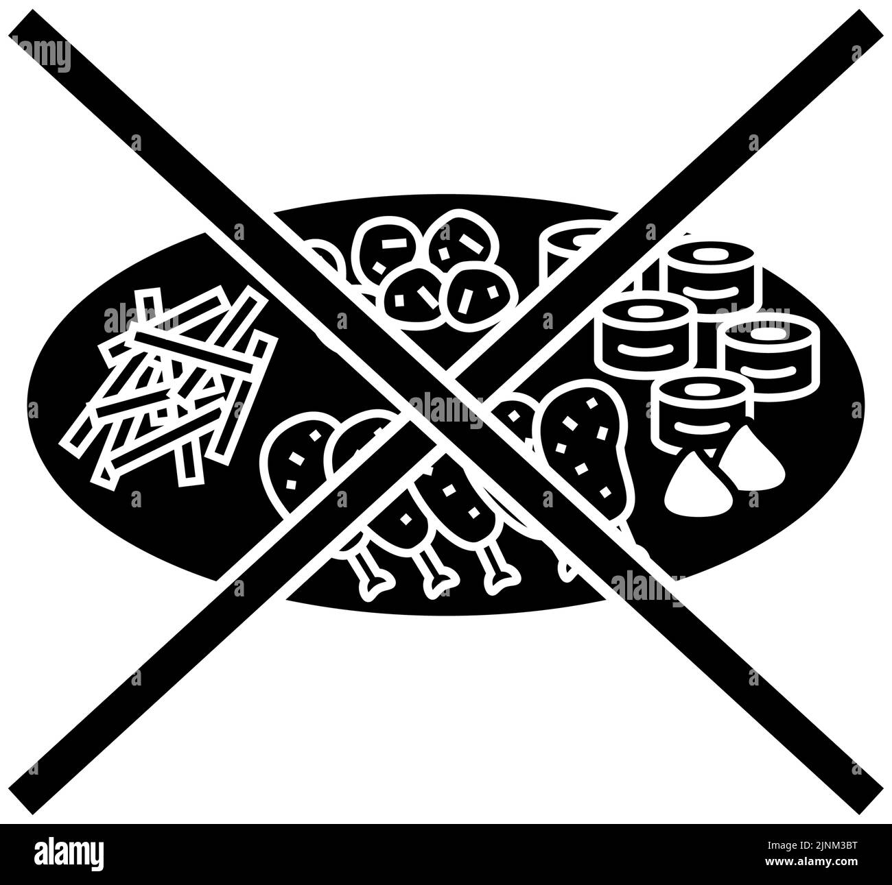 Food platter serving sign Black and White Stock Photos & Images - Alamy