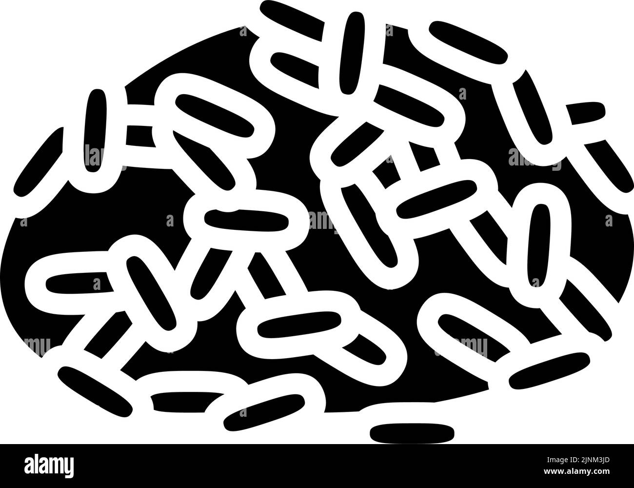 black rice glyph icon vector illustration Stock Vector Image & Art - Alamy