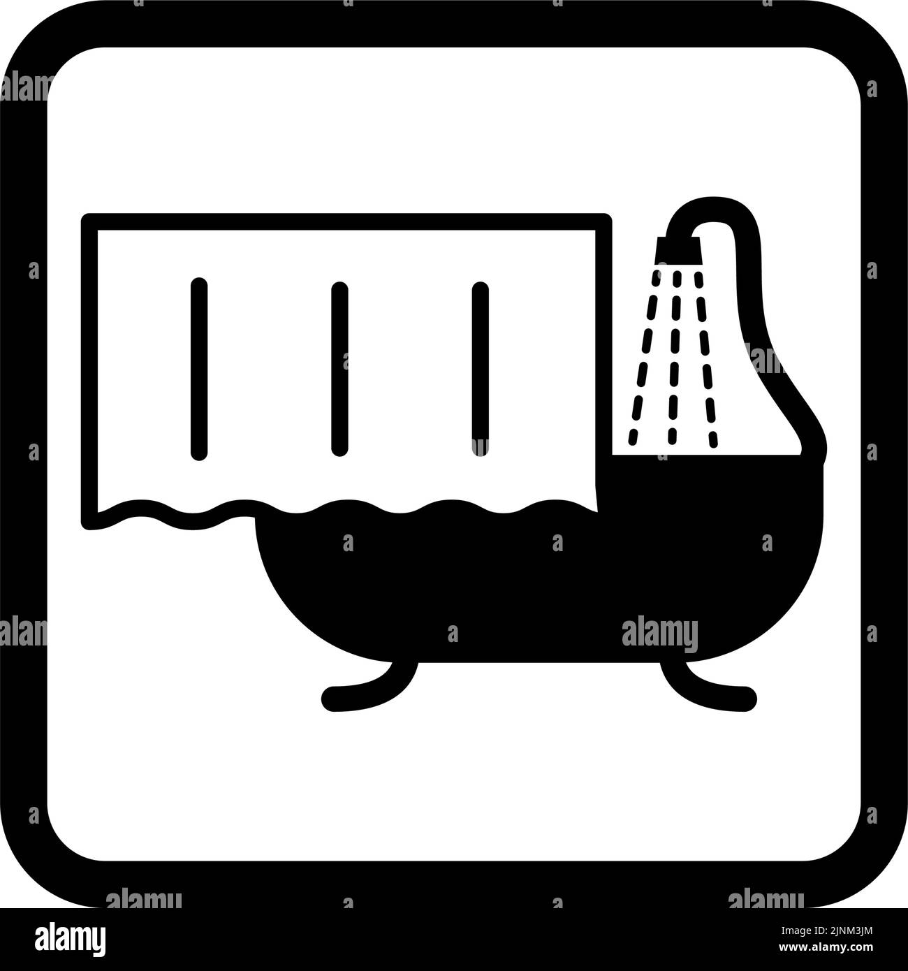Simple icon illustration to take a shower Stock Vector Image & Art - Alamy