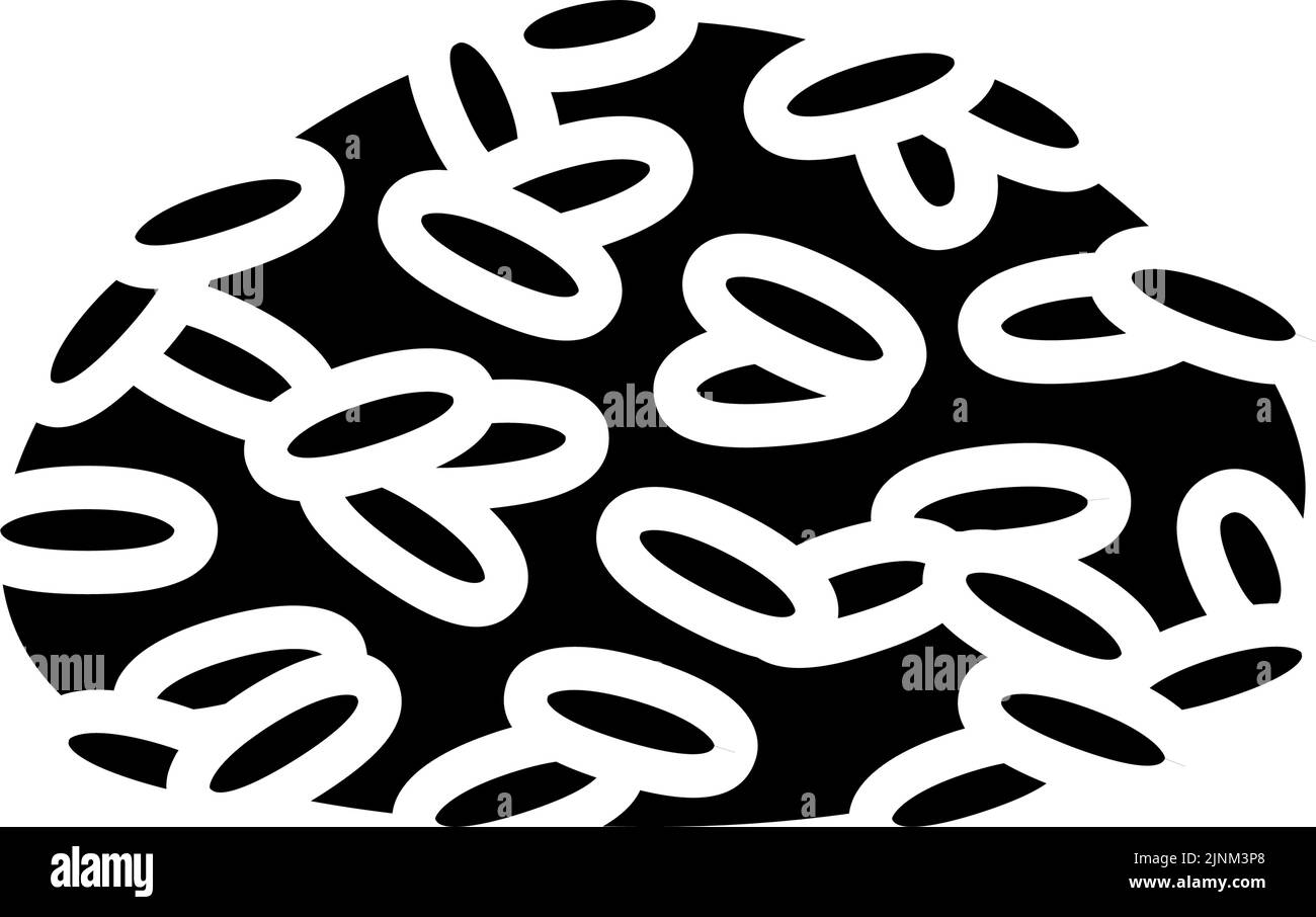 brown rice glyph icon vector illustration Stock Vector Image & Art - Alamy